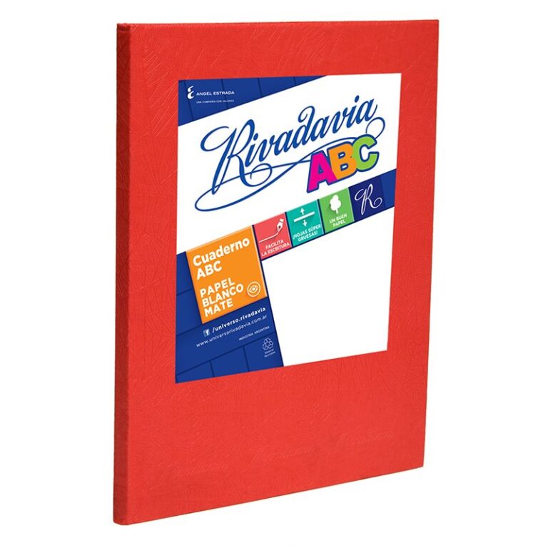 Cuaderno Rivadavia ABC Araña X 50 Hojas Tapa Dura Cuadriculado – CASABAK